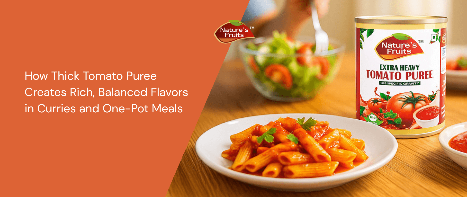 Thick Tomato Puree for Curries & Rich Home Cooking – Nature’s Fruits